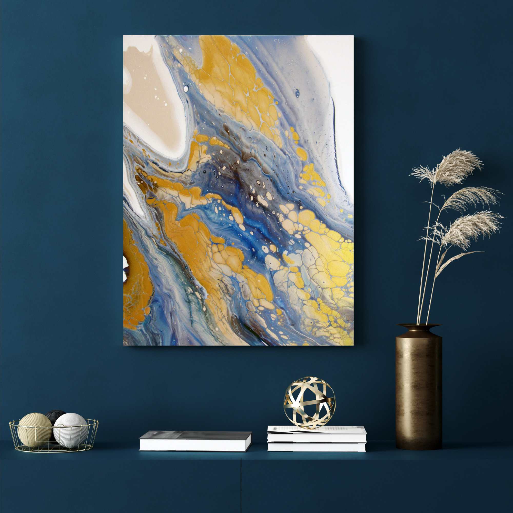 Wrought Studio™ Deep Currents 30X40 Gallery-Wrapped Canvas Wall Art - Wayfair Canada